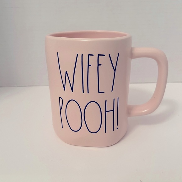 Rae Dunn | Dining | Rae Dunn Wifey Pooh Pink Mug | Poshmark